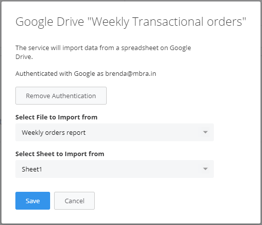 Membrain Help Center - CRM - Automated Data Imports