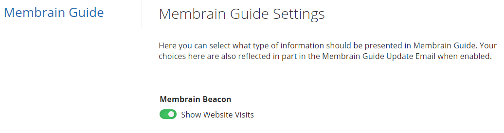 Membrain Help Center - Integrations - Membrain Beacon - How it works