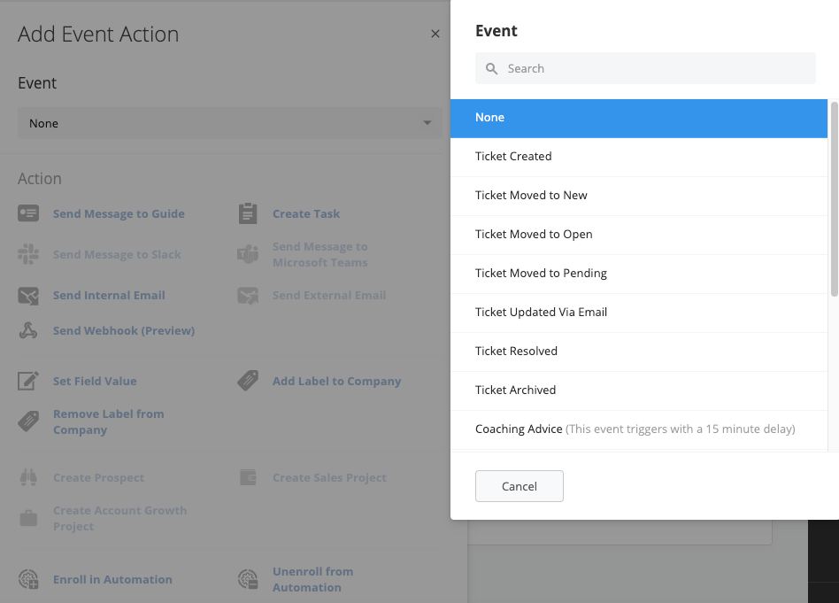 Membrain Help Center - Tickets - Building a Ticket Process