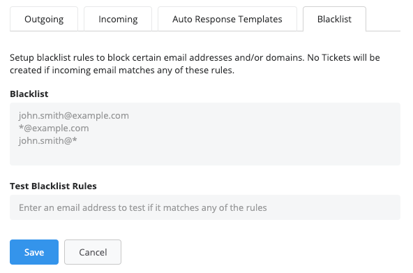 Membrain Help Center - Tickets - Ticket Email Setup