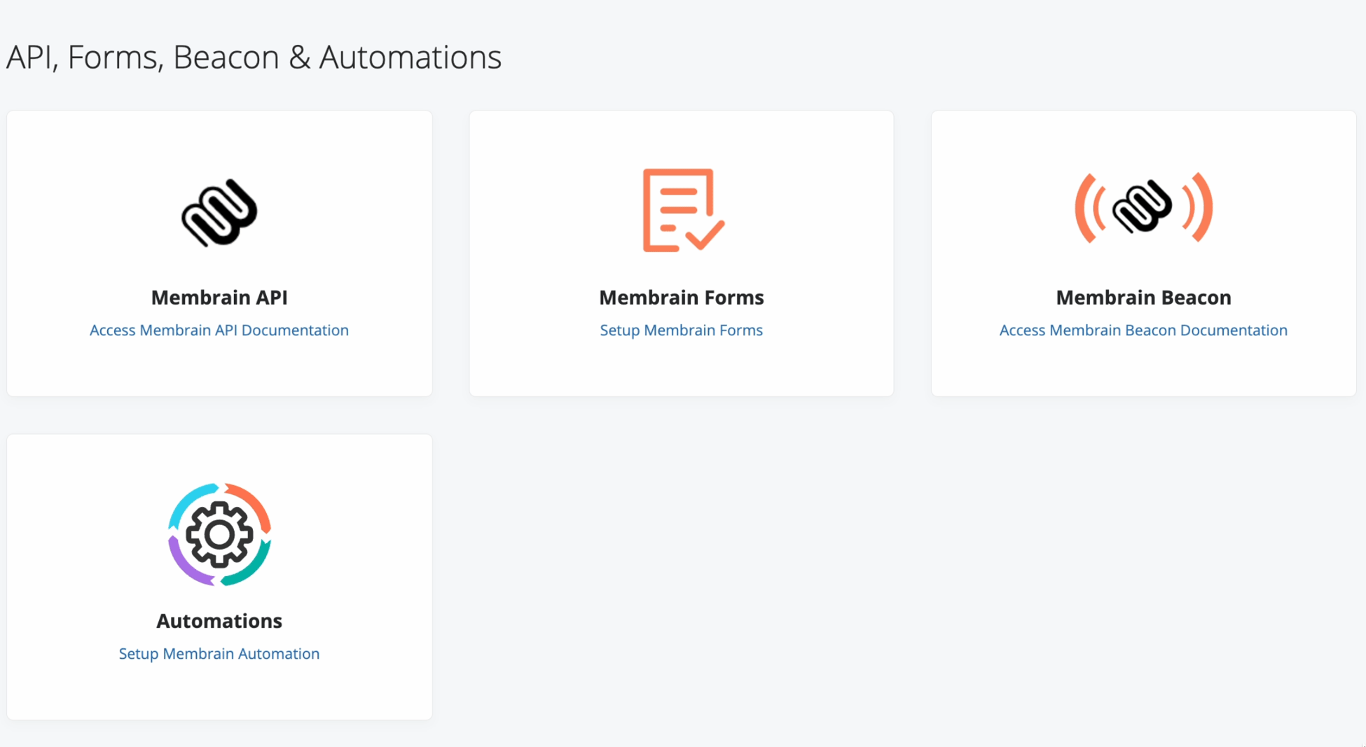 Membrain Help Center - Getting Started with Membrain - System Setup