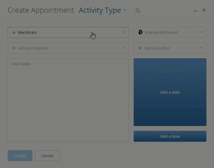 Create a Zoom online meeting with one click!